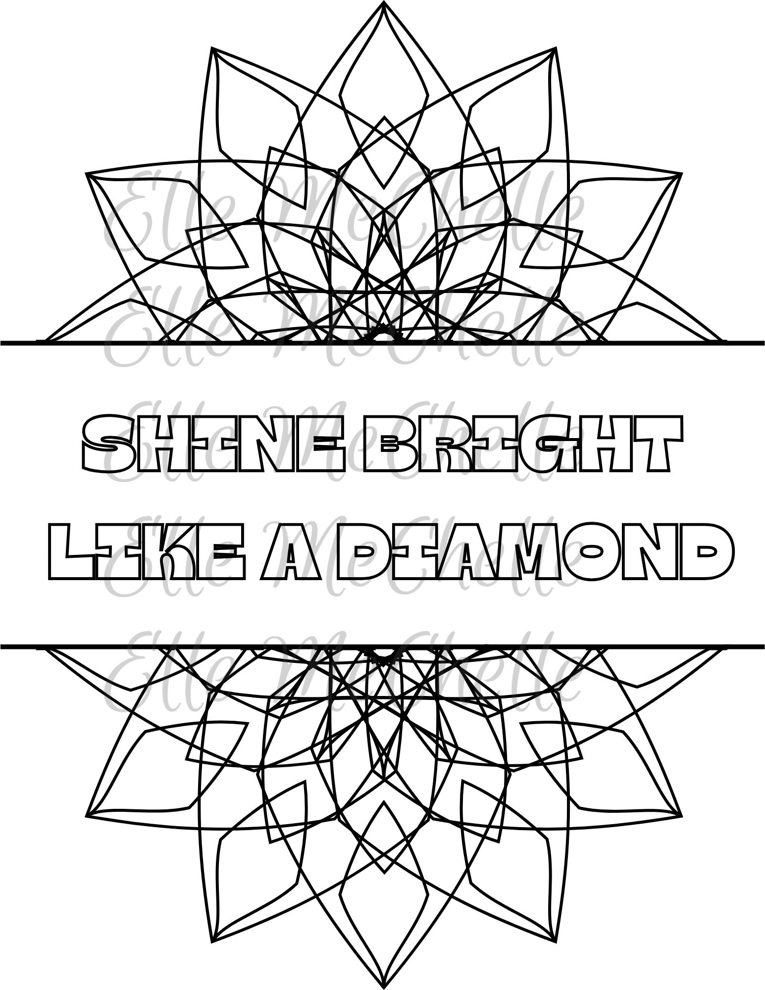 Positive Energy Coloring Sheets - Etsy