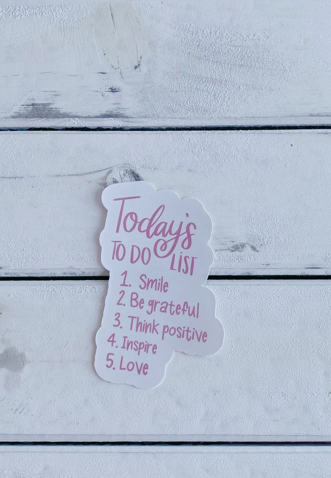 To Do List Sticker - Etsy