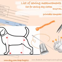 Dog Mannequin / Pet Mannequin / Pet Clothes Mannequin / PDF Sewing ...