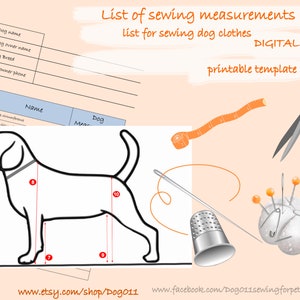 Dog Mannequin / Pet Mannequin / Pet Clothes Mannequin / PDF Sewing ...