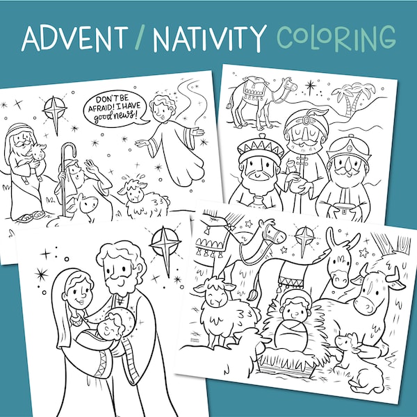 Coloring Pages - Etsy