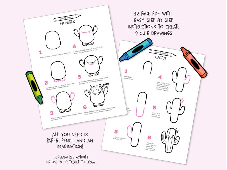 How to Draw Cute Whimsy | Art Lessons, Drawing Lessons, Learn to Draw ...