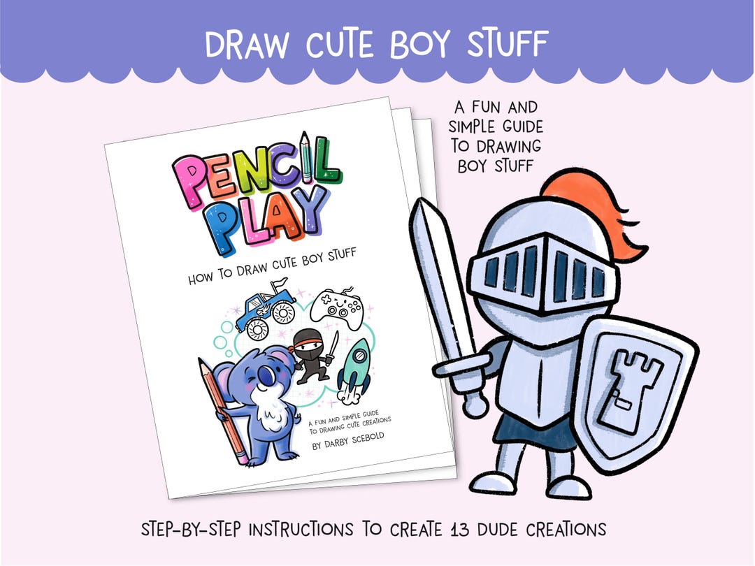 How to Draw Cute Boy Stuff | Art Lessons, Drawing Lessons, Learn to ...