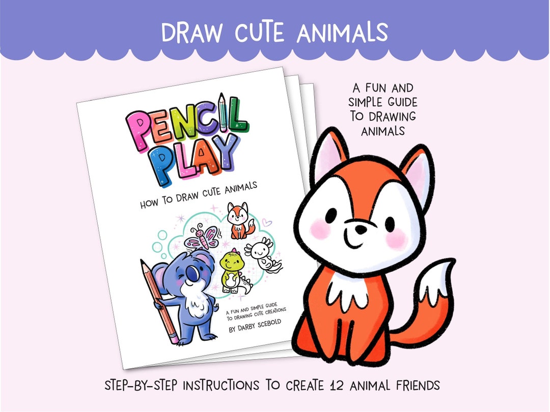 How to Draw Cute Animals | Art Lessons, Drawing Lessons, Learn to Draw ...
