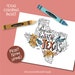 Texas Printable Coloring Pages - Etsy