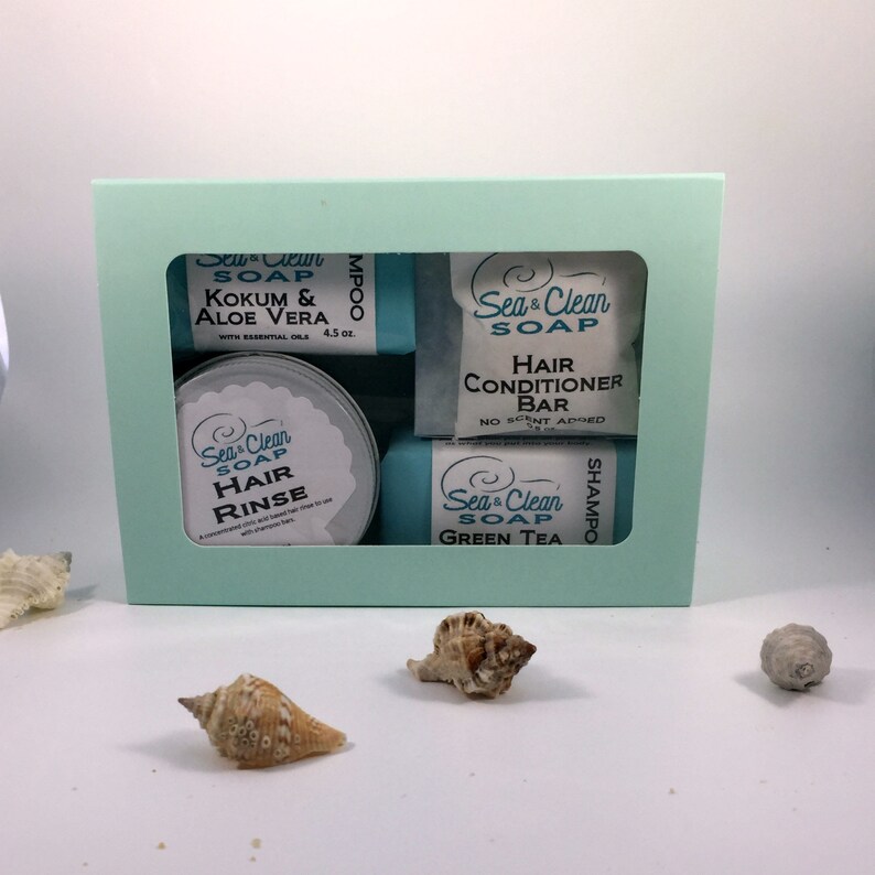 Shampoo Bar Gift Box Hair Conditioner Hair Rinse Gift Set | Etsy