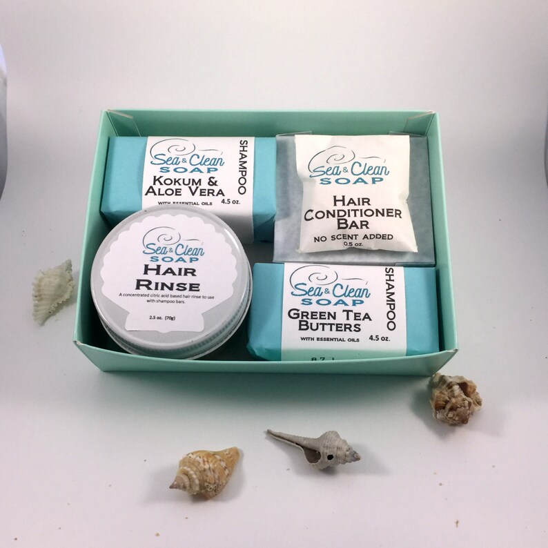 Shampoo Bar Gift Box Hair Conditioner Hair Rinse Gift Set | Etsy