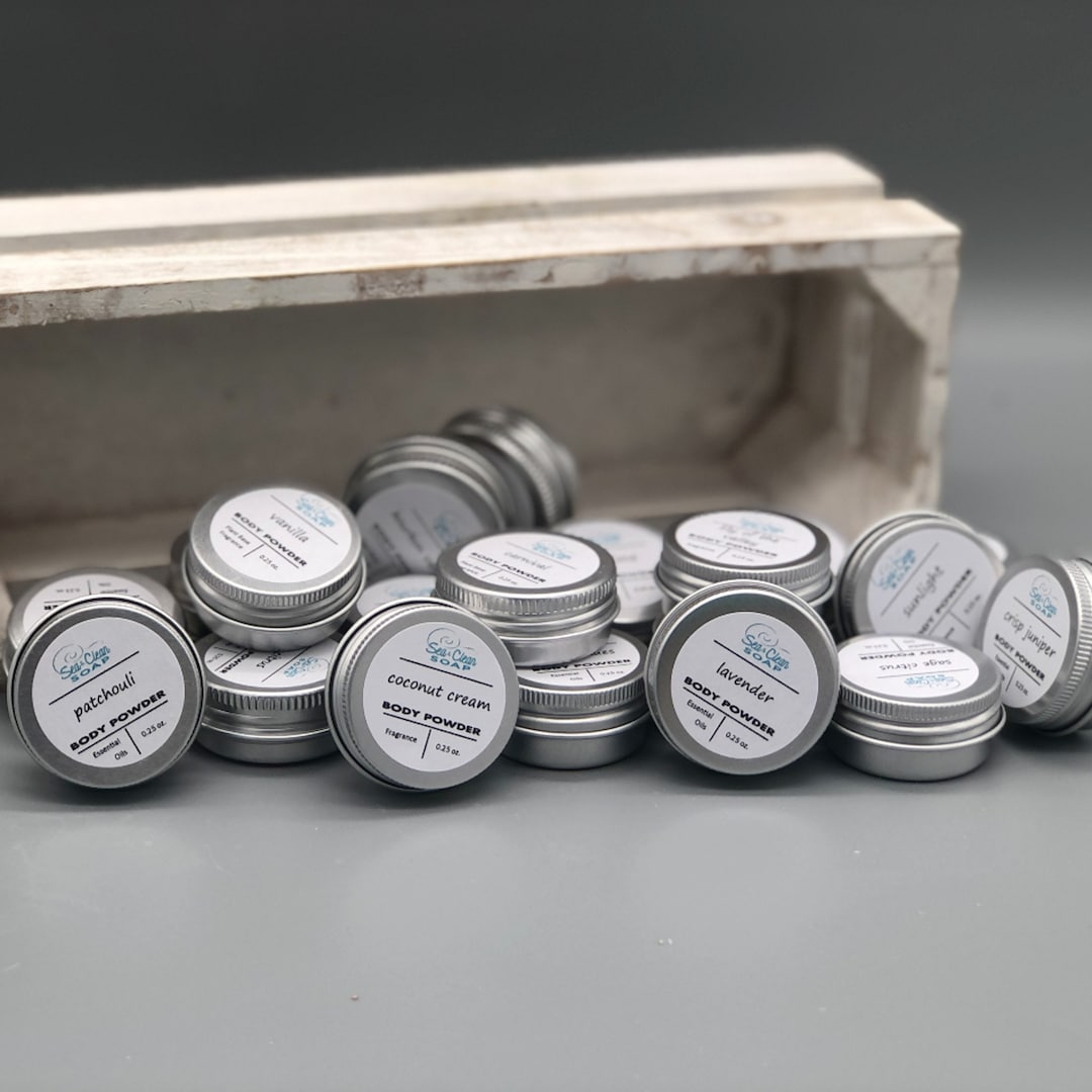 Body Powder, 20 Different Trial Size Scents in Gift Box - Etsy