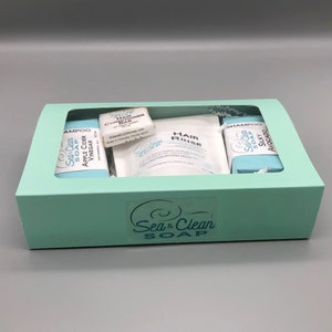 Shampoo Bar Gift Box, Hair Conditioner, Hair Rinse, Organic Natural ...