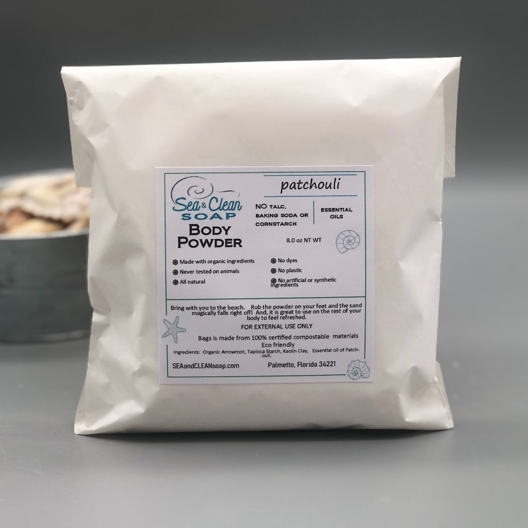 Body Powder, Patchouli, Essential Oils - Etsy