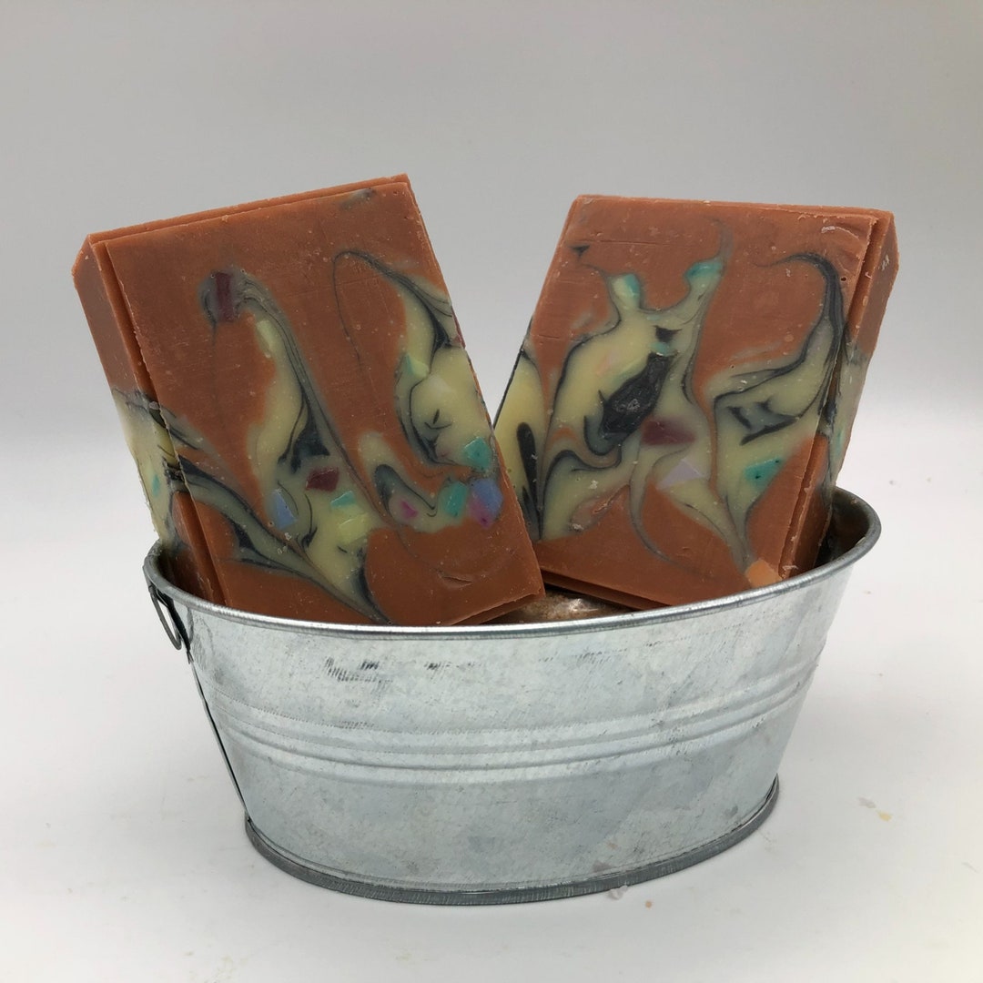 Copper Color Bar Soap, Made With Essential Oils - Etsy