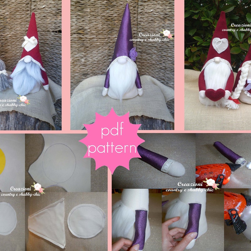Gnome Sewing Pattern - Etsy