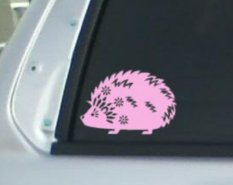 Hedgehog Love Sticker H167 6 Vinyl Cage Decal - Etsy