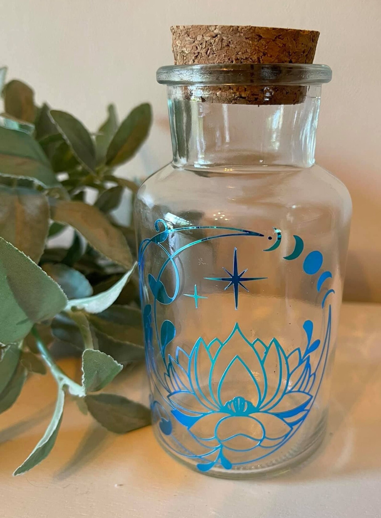 Moon Water Jar Moon Water Moon Water Bottle Moon Ritual - Etsy