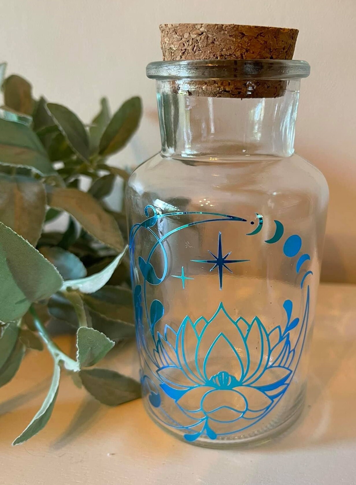 Moon Water Jar Moon Water Moon Water Bottle Moon Ritual - Etsy