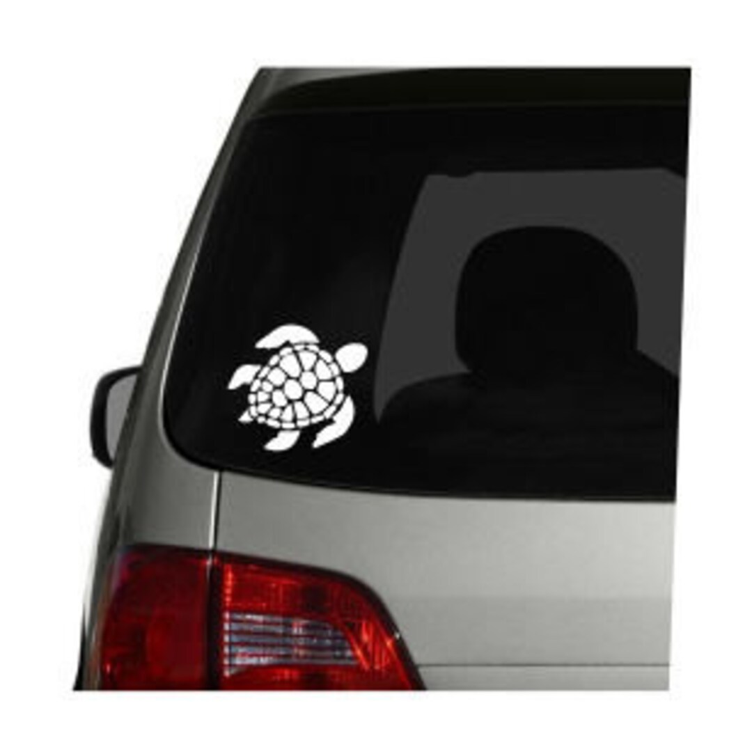 Sea Turtle Decal, Ocean Decal, Sea Decal, Turtle Decal, Laptop Decal ...