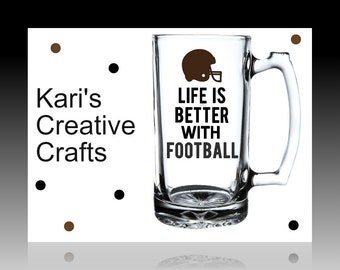 Football Coach Beer Mug - Etsy