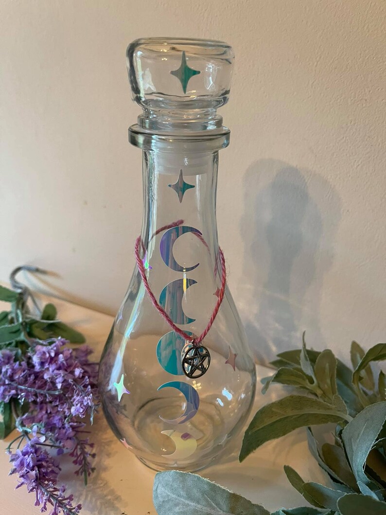 Moon Water Jar Moon Water Moon Water Bottle Moon Ritual | Etsy