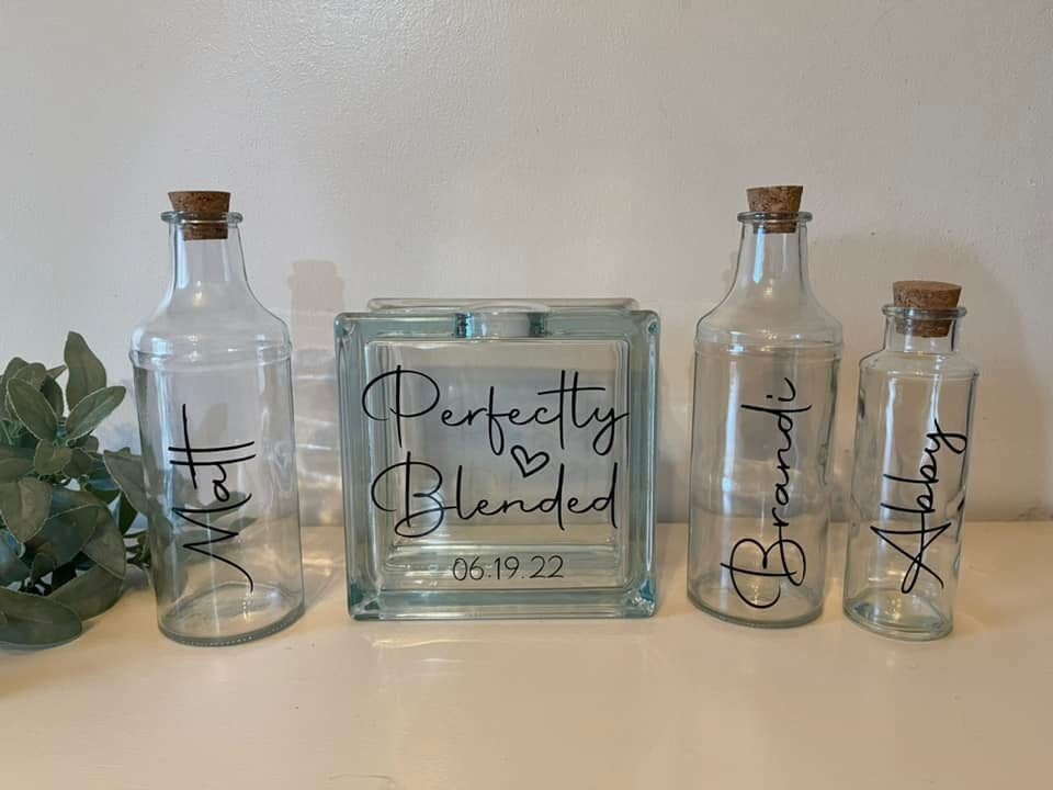 Unity Sand Ceremony Set Blended Family Sand Ceremony | Etsy