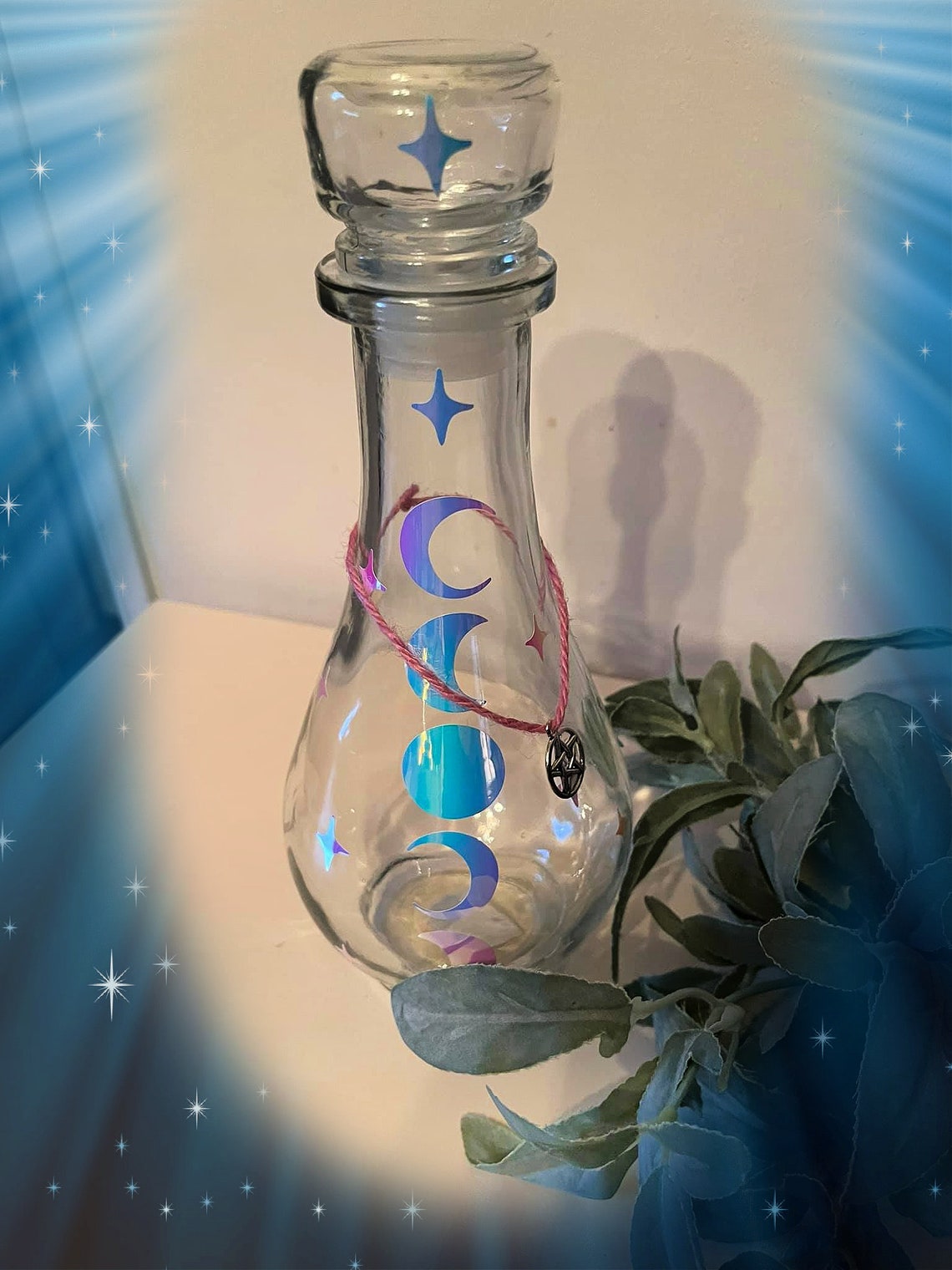 Moon Water Jar Moon Water Moon Water Bottle Moon Ritual | Etsy