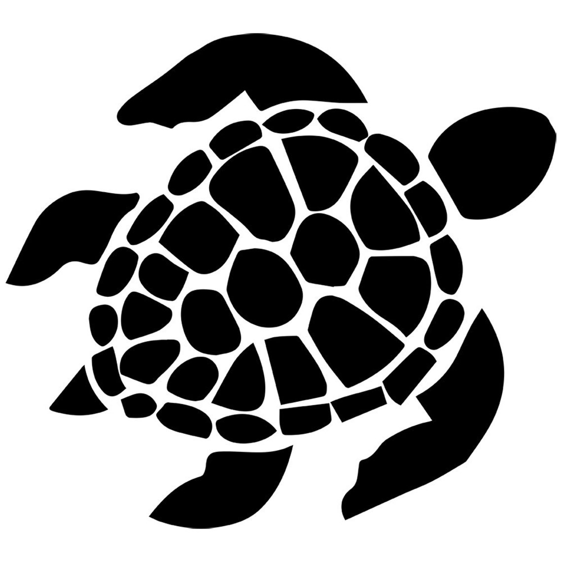 Sea Turtle Decal Ocean Decal Sea Decal Turtle Decal Laptop - Etsy