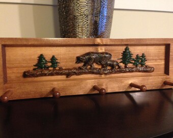 Decorative Coat Rack | Etsy