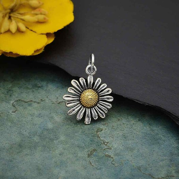 Daisy Charms - Etsy