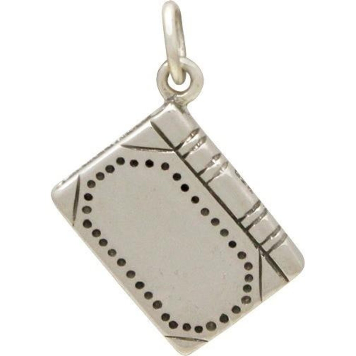 Sterling Silver Realistic Book Charm – Gift for Book Lover, Teacher ...