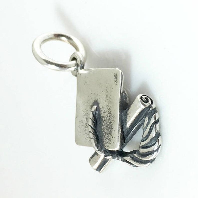 Sterling Silver Graduation Cap Charm Graduation Jewelry - Etsy