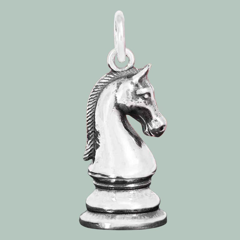 Pendant Knight on Horse - Etsy