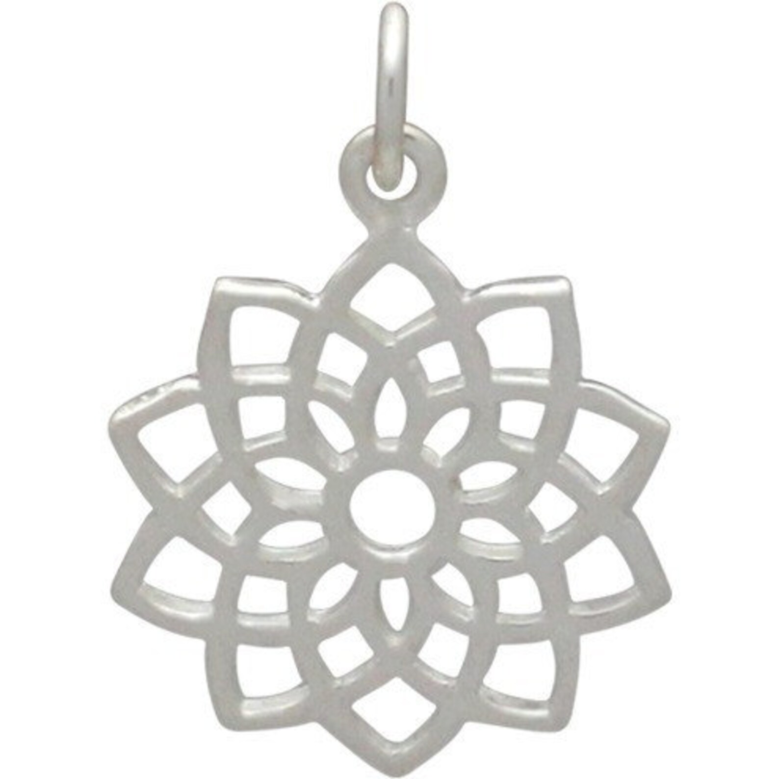 Sterling Silver Crown Chakra Chakra Charm Chakra Jewelry | Etsy