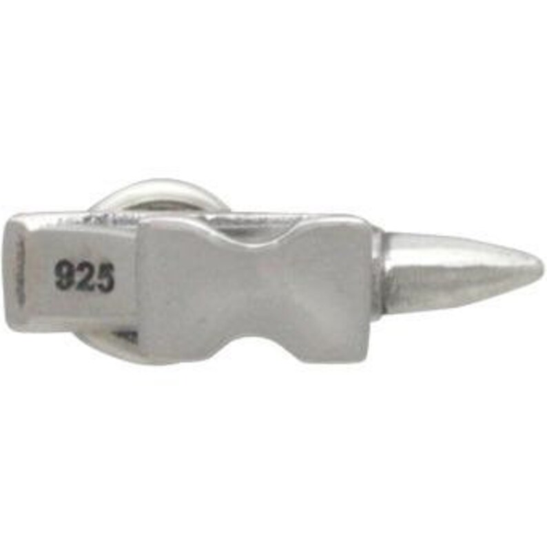 Sterling Silver Anvil Charm Tiny Tool Charm Tool Charm 3D - Etsy
