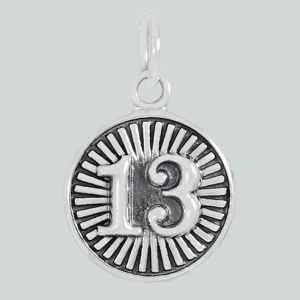 Lucky 13 Charm - Etsy