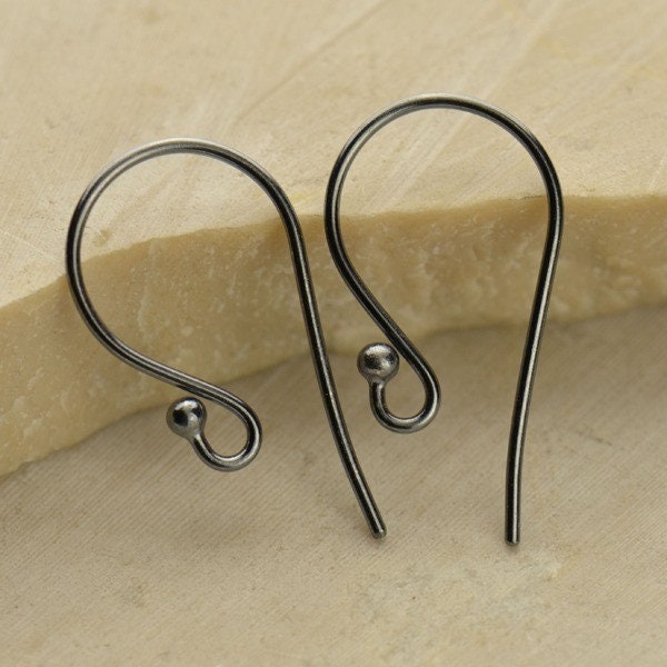 Sterling Silver Earring Findings, Silver Earrings, Hook Earrings, Hook ...