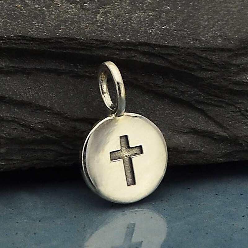 Cross Charm - Etsy
