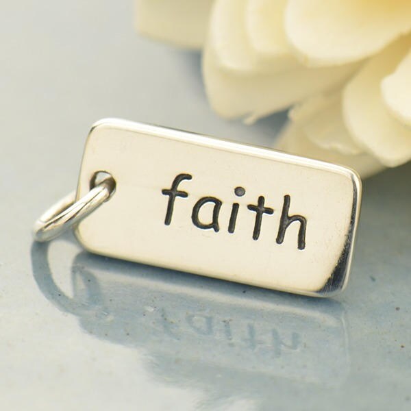 Faith Charm - Etsy