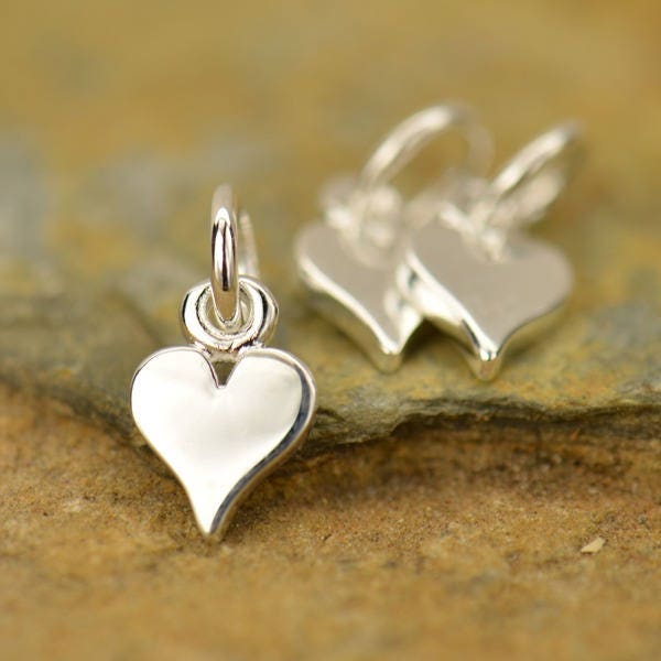 Tiny Silver Charms - Etsy