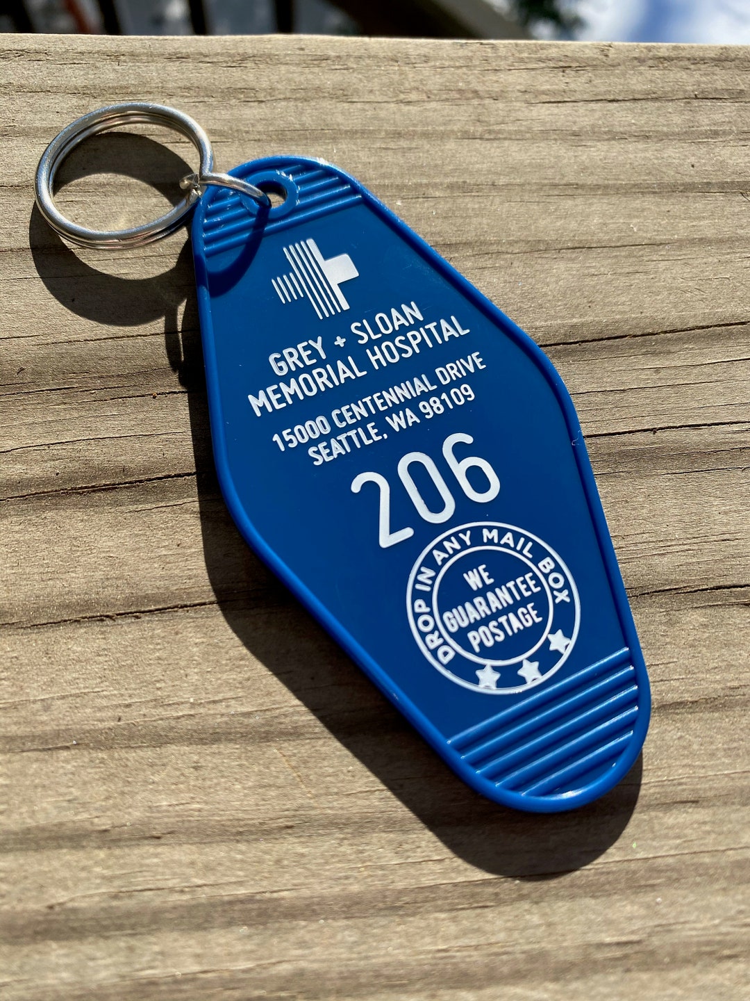 Grey Sloan Memorial Hospital Inspired Keychain - Etsy