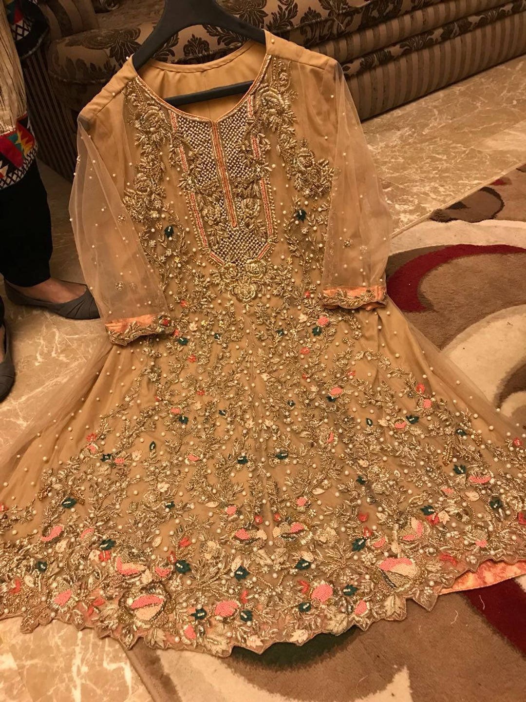 Buy Pakistani Formal Wear, Pakistani Wedding Formal Heavily Embellished ...