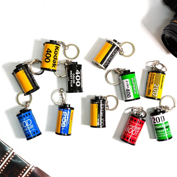 Movie Film Keychain - Etsy
