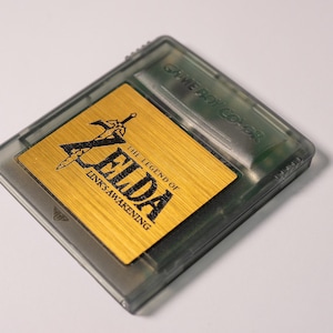 Laser Engraved Gameboy Cartridge Stickers - Etsy