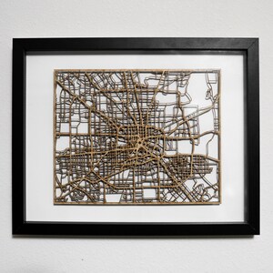HOUSTON Texas Map SVG for Laser CNC Vinyl Cricut - Etsy
