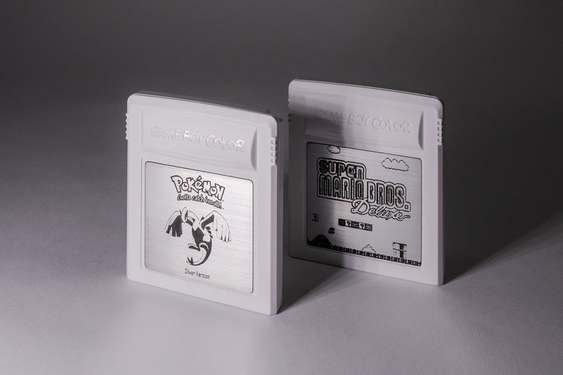 Laser Engraved Gameboy Cartridge Stickers - Etsy