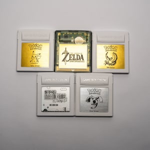 Laser Engraved Gameboy Cartridge Stickers - Etsy