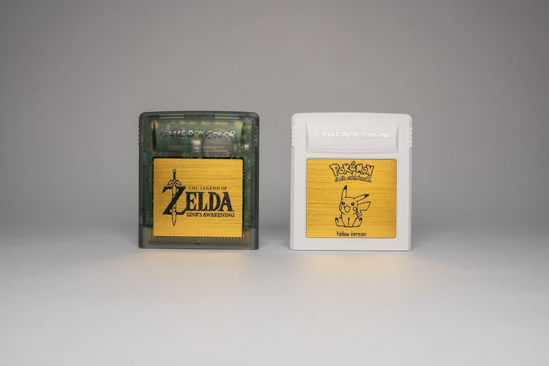Laser Engraved Gameboy Cartridge Stickers - Etsy
