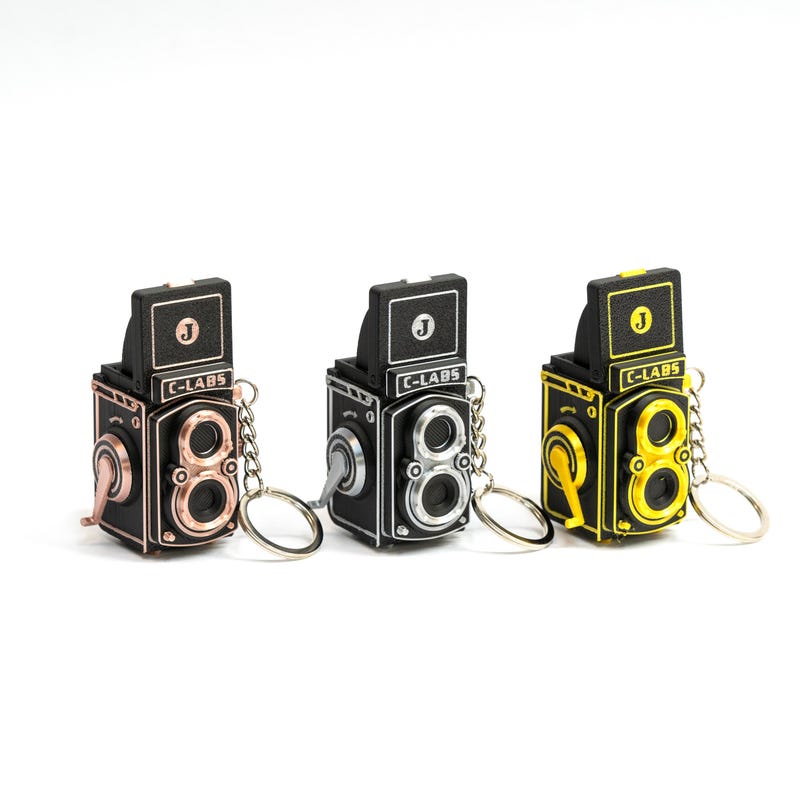 Camera Keychain - Etsy