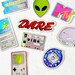 90's Holographic Mini Sticker Pack 9 | Sparkly Sticker | AOL Sticker ...