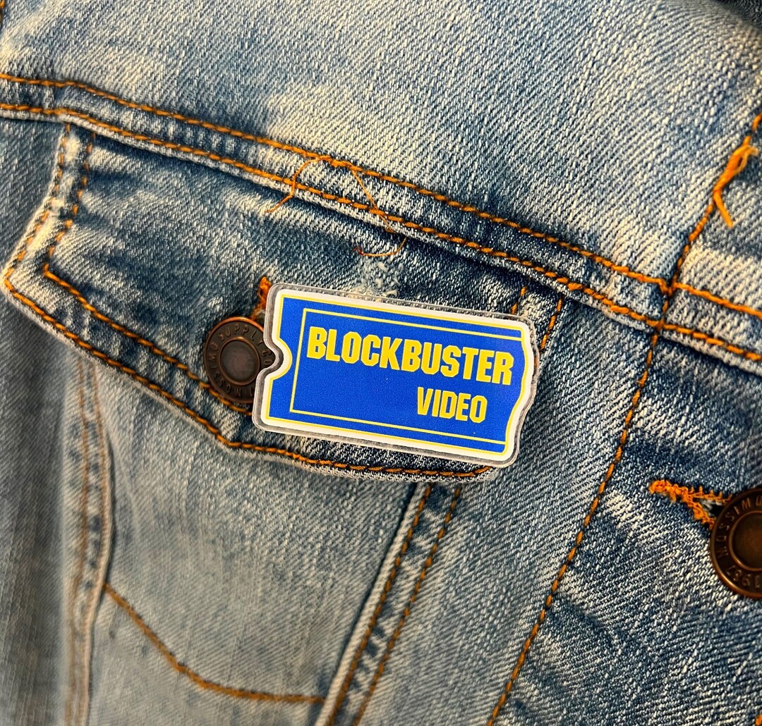 Blockbuster Video Acrylic Pins | 90's Acrylic Pin | Backpack Pin ...