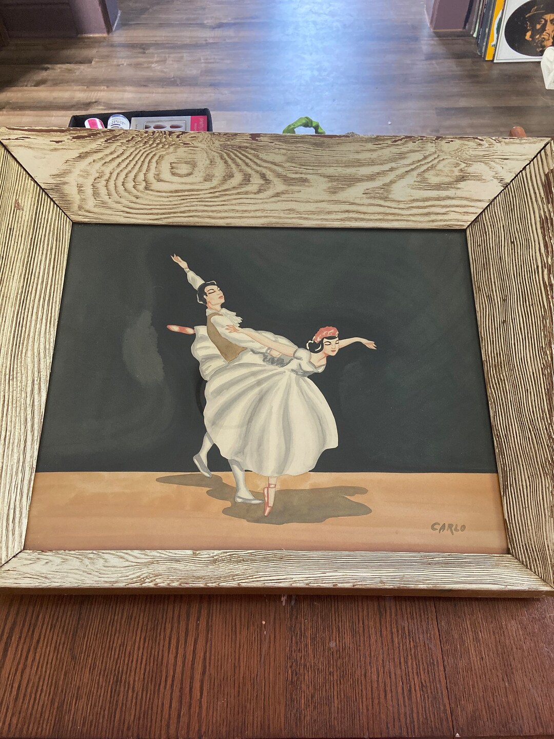 1950’s CARLO OF HOLLYWOOD Forced Perspective Frame Ballerina - Etsy