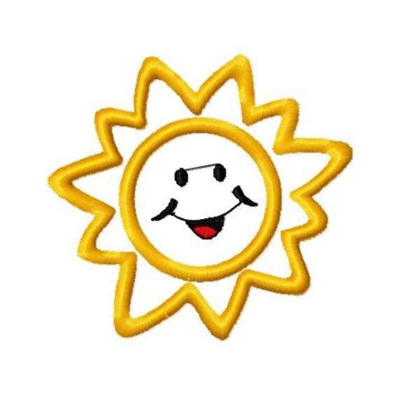 Sunshine Applique - Etsy